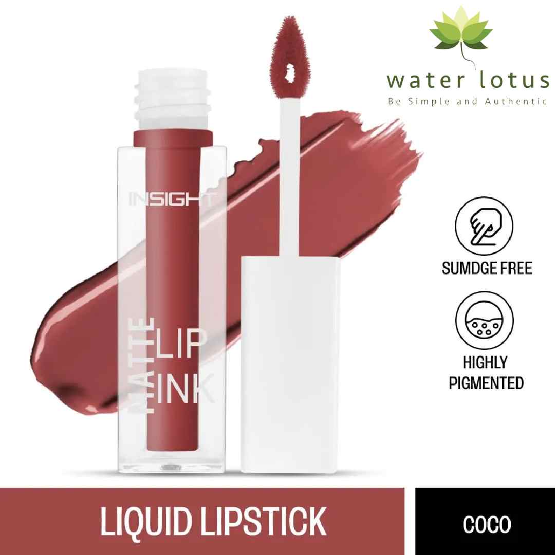 Insight Cosmetics Matte Lip Ink-Coco,04 - Water Lotus | Care & Beauty ...