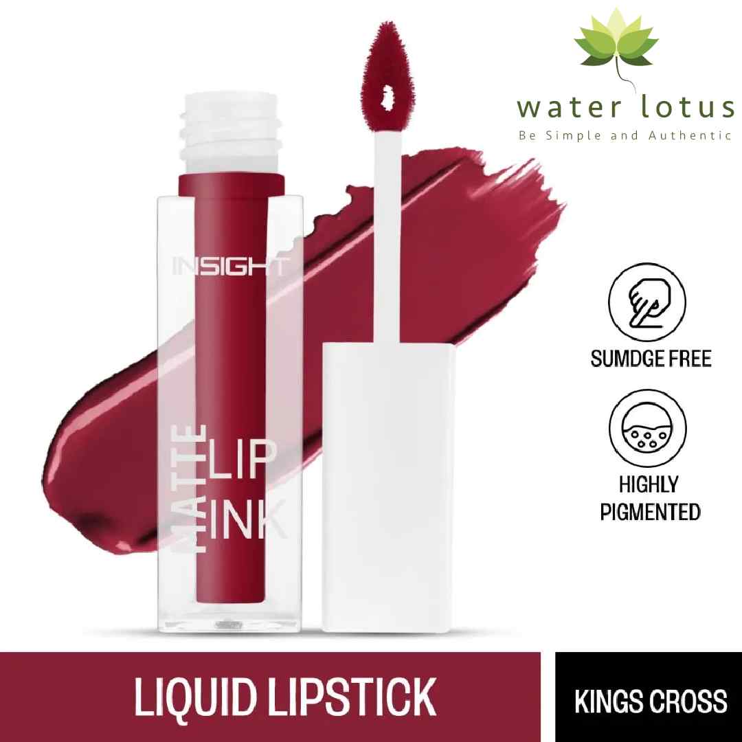 Insight Cosmetics Matte Lip Ink-Kings Cross,05 - Water Lotus | Care ...