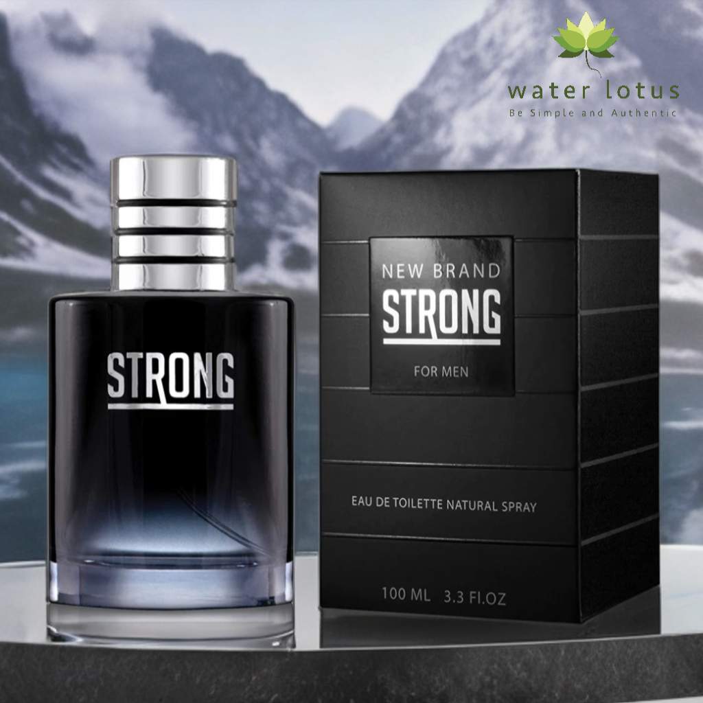 New Brand Perfumes Strong EDT Spray Men 100ml - Water Lotus | Care ...