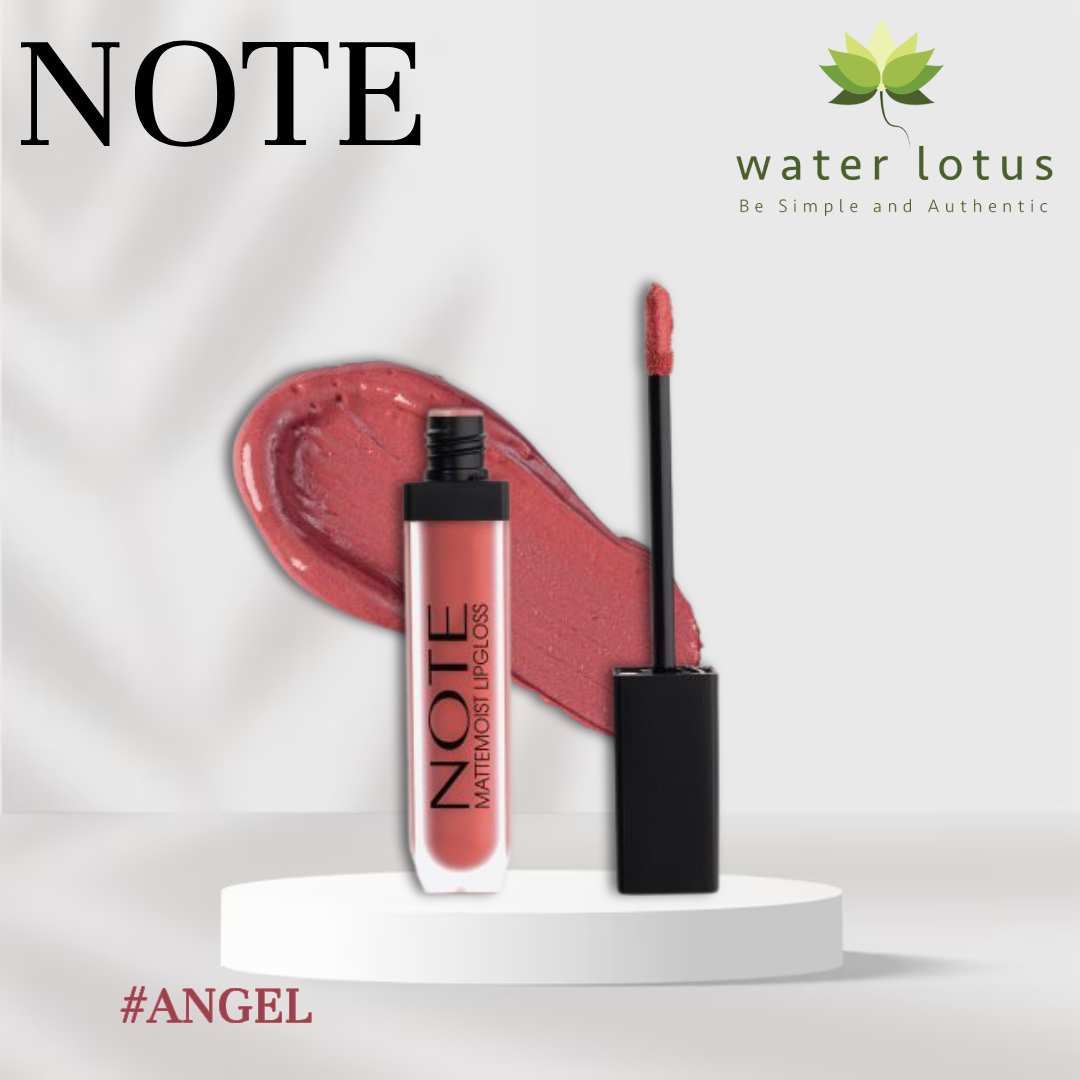 Note Mattemoist Lip Gloss -Angel,409 - Water Lotus | Care & Beauty ...